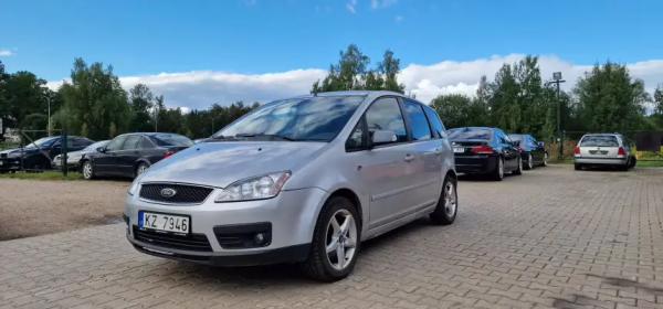 Grey Ford C-Max 2007 in Valmiera, with an engine capacity of 1.80 L and mileage of 458 thousand km for 990 €, photo 6 on AUTOMOTO.COM.LV