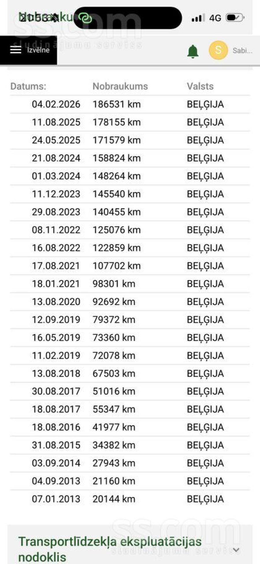 Серый Форд Си-Макс 2007 в Талси, объемом двигателя 1.60 л и пробегом 191 тыс. км за 2650 €, фото 16 на AUTOMOTO.COM.LV