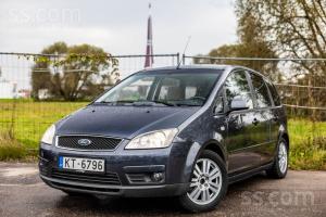 Grey Ford C-Max 2007 in Riga, with an engine capacity of 1.60 L and mileage of 261 thousand km for 2690 €, photo  on AUTOMOTO.COM.LV