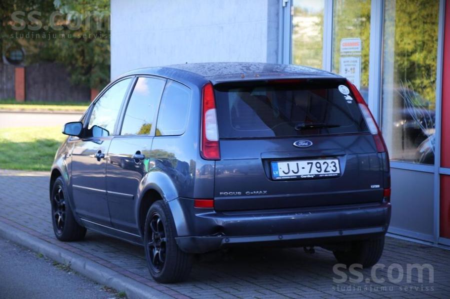 Grey Ford C-Max 2007 in Riga, with an engine capacity of 2.00 L and mileage of 363 thousand km for 1695 €, photo 6 on AUTOMOTO.COM.LV