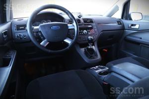 Grey Ford C-Max 2007 in Riga, with an engine capacity of 2.00 L and mileage of 363 thousand km for 1695 €, photo 9 on AUTOMOTO.COM.LV