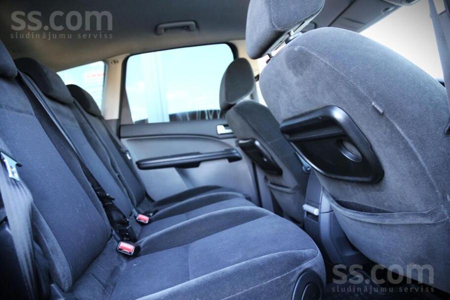 Grey Ford C-Max 2007 in Riga, with an engine capacity of 2.00 L and mileage of 363 thousand km for 1695 €, photo 16 on AUTOMOTO.COM.LV