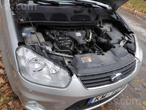 Ford C-Max 2007 Ogre vietnē Pelēks Ford C-Max 2007 Ogre, ar dzinēja tilpumu 2.00 L un nobraukumu 346 tūkst. km par 1750 €, foto 8 vietnē AUTOMOTO.COM.LV