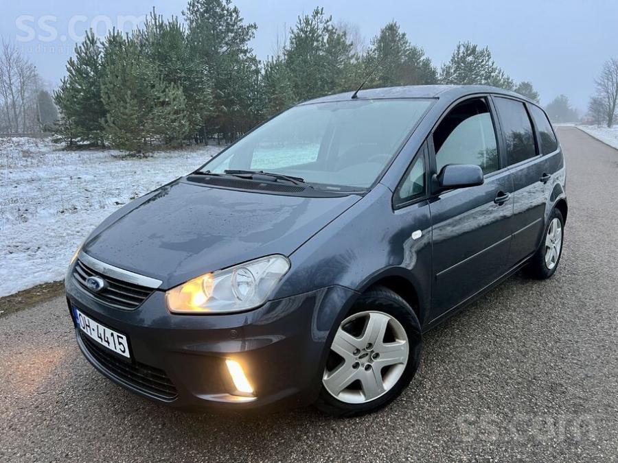 Grey Ford C-Max 2008 in Daugavpils, with an engine capacity of 1.80 L and mileage of 196 thousand km for 2690 €, photo 3 on AUTOMOTO.COM.LV