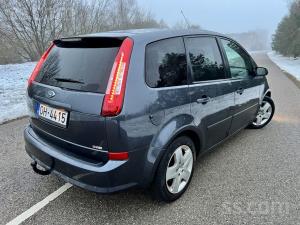 Grey Ford C-Max 2008 in Daugavpils, with an engine capacity of 1.80 L and mileage of 196 thousand km for 2690 €, photo 4 on AUTOMOTO.COM.LV