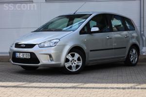 Grey Ford C-Max 2008 in Riga, with an engine capacity of 1.60 L and mileage of 0 thousand km for 1695 €, photo  on AUTOMOTO.COM.LV