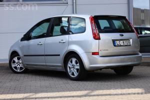 Grey Ford C-Max 2008 in Riga, with an engine capacity of 1.60 L and mileage of 0 thousand km for 1695 €, photo 4 on AUTOMOTO.COM.LV