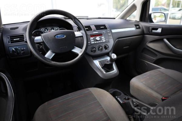 Pelēks Ford C-Max 2008 Rīga, ar dzinēja tilpumu 1.60 L un nobraukumu 0 tūkst. km par 1695 €, foto 6 vietnē AUTOMOTO.COM.LV