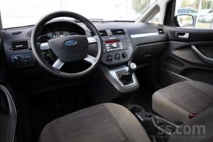 Grey Ford C-Max 2008 in Riga, with an engine capacity of 1.60 L and mileage of 0 thousand km for 1695 €, photo 7 on AUTOMOTO.COM.LV