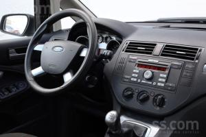 Grey Ford C-Max 2008 in Riga, with an engine capacity of 1.60 L and mileage of 0 thousand km for 1695 €, photo 10 on AUTOMOTO.COM.LV