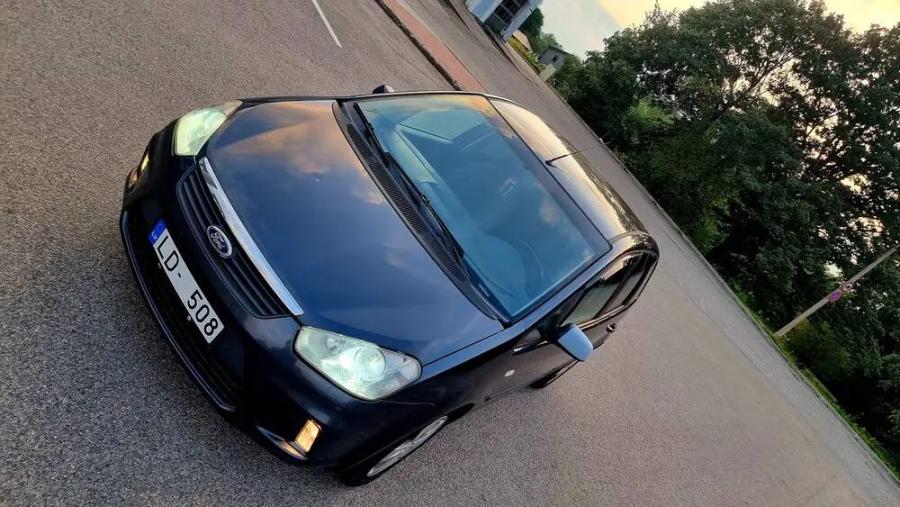 Pelēks Ford C-Max 2008 Cēsis, ar dzinēja tilpumu 1.60 L un nobraukumu 290 tūkst. km par 2200 €, foto 21 vietnē AUTOMOTO.COM.LV