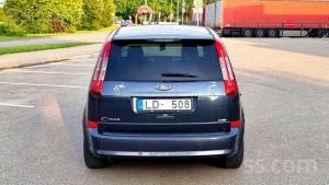 Grey Ford C-Max 2008 in Cesis, with an engine capacity of 1.60 L and mileage of 290 thousand km for 2200 €, photo 7 on AUTOMOTO.COM.LV
