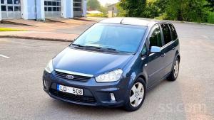 Pelēks Ford C-Max 2008 Cēsis, ar dzinēja tilpumu 1.60 L un nobraukumu 290 tūkst. km par 2200 €, foto  vietnē AUTOMOTO.COM.LV
