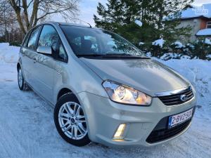 Grey Ford C-Max 2009 in Klaipeda, with an engine capacity of 1.80 L and mileage of 128 thousand km for 2999 €, photo  on AUTOMOTO.COM.LV