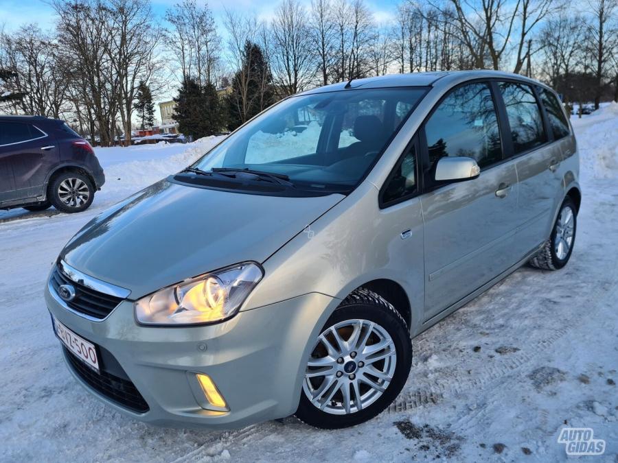 Grey Ford C-Max 2009 in Klaipeda, with an engine capacity of 1.80 L and mileage of 128 thousand km for 2999 €, photo 6 on AUTOMOTO.COM.LV