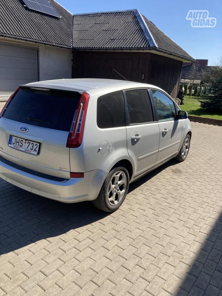 Pelēks Ford C-Max 2009 Jurbarkas, ar dzinēja tilpumu 2.00 L un nobraukumu 190 tūkst. km par 2300 €, foto 3 vietnē AUTOMOTO.COM.LV