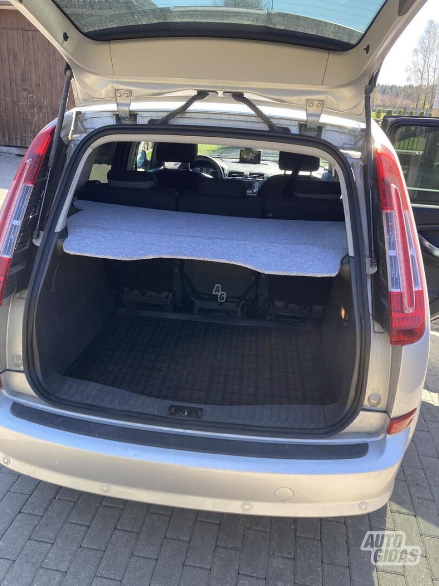 Pelēks Ford C-Max 2009 Jurbarkas, ar dzinēja tilpumu 2.00 L un nobraukumu 190 tūkst. km par 2300 €, foto 8 vietnē AUTOMOTO.COM.LV