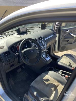 Pelēks Ford C-Max 2009 Jurbarkas, ar dzinēja tilpumu 2.00 L un nobraukumu 190 tūkst. km par 2300 €, foto 11 vietnē AUTOMOTO.COM.LV