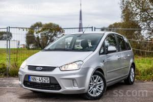 Pelēks Ford C-Max 2009 Rīga, ar dzinēja tilpumu 1.80 L un nobraukumu 296 tūkst. km par 2790 €, foto  vietnē AUTOMOTO.COM.LV