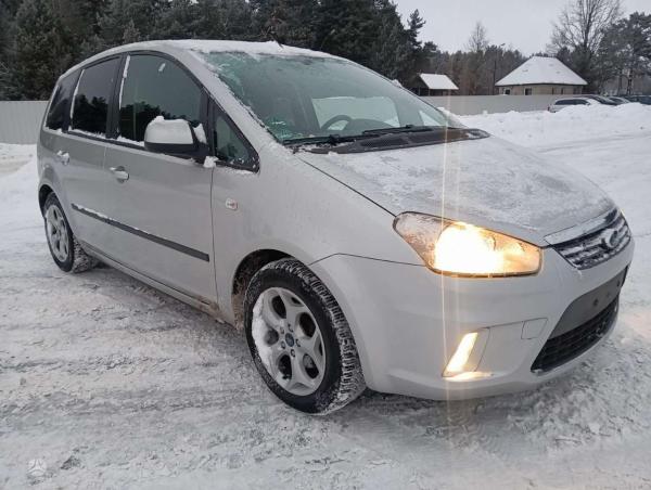 Grey Ford C-Max 2010 in Utena, with an engine capacity of 1.60 L and mileage of 199 thousand km for 2950 €, photo 1 on AUTOMOTO.COM.LV