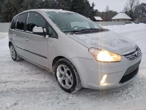 Pelēks Ford C-Max 2010 Utena, ar dzinēja tilpumu 1.60 L un nobraukumu 199 tūkst. km par 2950 €, foto  vietnē AUTOMOTO.COM.LV