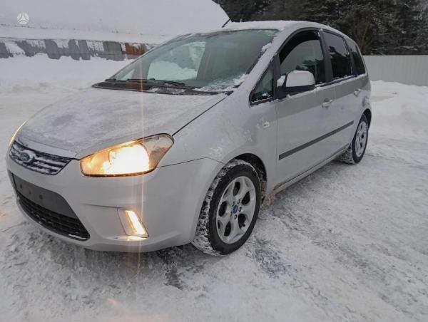 Grey Ford C-Max 2010 in Utena, with an engine capacity of 1.60 L and mileage of 199 thousand km for 2950 €, photo 3 on AUTOMOTO.COM.LV