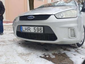 Pelēks Ford C-Max 2010 Viļņa, ar dzinēja tilpumu 1.75 L un nobraukumu 345 tūkst. km par 1650 €, foto  vietnē AUTOMOTO.COM.LV