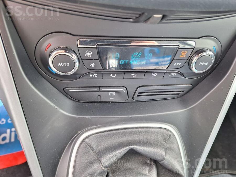 Grey Ford C-Max 2010 in Daugavpils, with an engine capacity of 1.60 L and mileage of 0 thousand km for 4450 €, photo 13 on AUTOMOTO.COM.LV