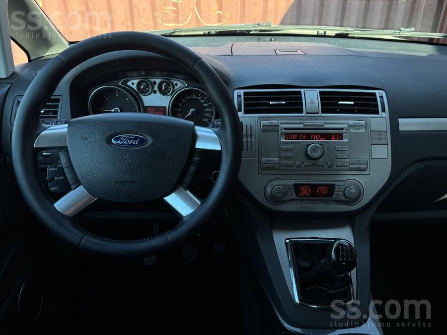 Pelēks Ford C-Max 2010 Liepāja, ar dzinēja tilpumu 1.80 L un nobraukumu 204 tūkst. km par 3450 €, foto 8 vietnē AUTOMOTO.COM.LV