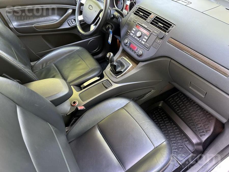 Grey Ford C-Max 2010 in Riga, with an engine capacity of 1.60 L and mileage of 216 thousand km for 3300 €, photo 11 on AUTOMOTO.COM.LV