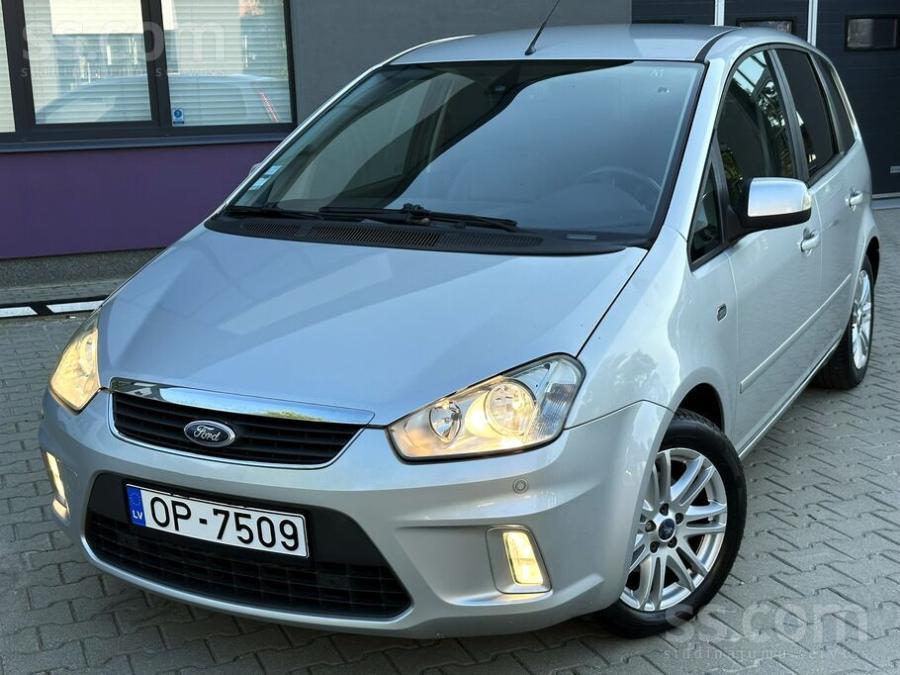 Grey Ford C-Max 2010 in Riga, with an engine capacity of 1.60 L and mileage of 216 thousand km for 3300 €, photo 29 on AUTOMOTO.COM.LV