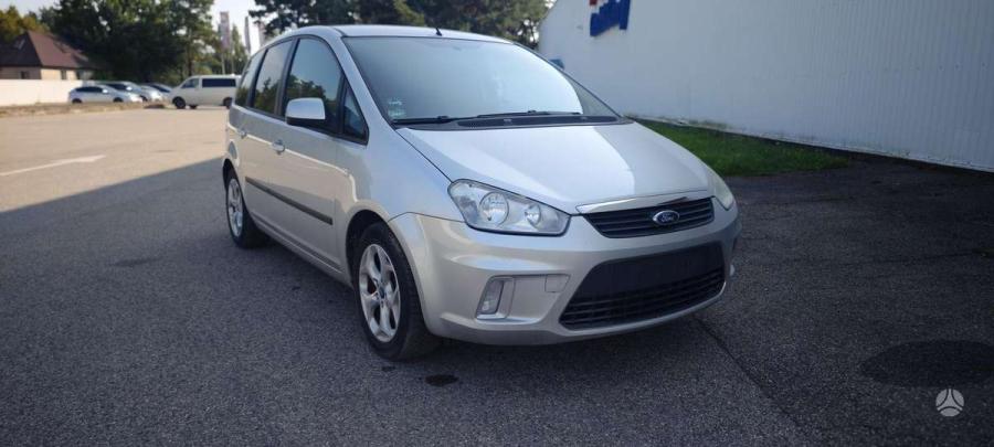 Grey Ford C-Max 2010 in Utena, with an engine capacity of 1.60 L and mileage of 200 thousand km for 2350 €, photo 8 on AUTOMOTO.COM.LV