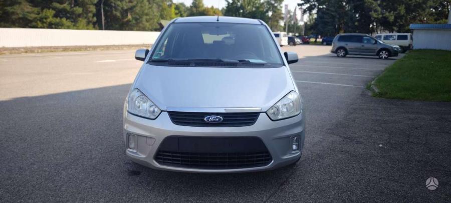 Grey Ford C-Max 2010 in Utena, with an engine capacity of 1.60 L and mileage of 200 thousand km for 2350 €, photo 9 on AUTOMOTO.COM.LV
