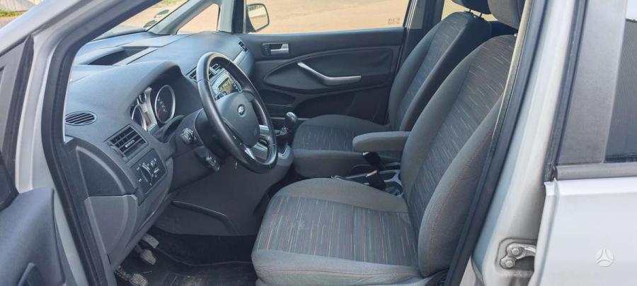 Grey Ford C-Max 2010 in Utena, with an engine capacity of 1.60 L and mileage of 200 thousand km for 2350 €, photo 10 on AUTOMOTO.COM.LV