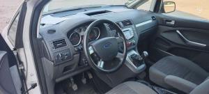 Grey Ford C-Max 2010 in Utena, with an engine capacity of 1.60 L and mileage of 200 thousand km for 2350 €, photo 11 on AUTOMOTO.COM.LV
