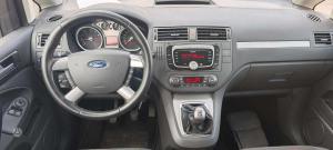 Grey Ford C-Max 2010 in Utena, with an engine capacity of 1.60 L and mileage of 200 thousand km for 2350 €, photo 16 on AUTOMOTO.COM.LV