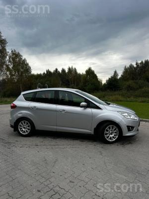 Grey Ford C-Max 2010 in Liepaja, with an engine capacity of 1.60 L and mileage of 326 thousand km for 3445 €, photo 6 on AUTOMOTO.COM.LV