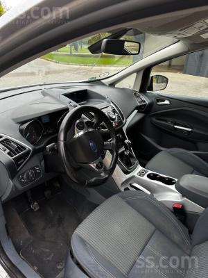 Grey Ford C-Max 2010 in Liepaja, with an engine capacity of 1.60 L and mileage of 326 thousand km for 3445 €, photo 13 on AUTOMOTO.COM.LV
