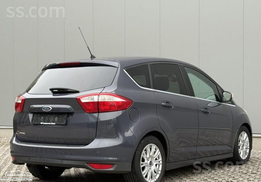 Grey Ford C-Max 2011 in Riga, with an engine capacity of 1.60 L and mileage of 177 thousand km for 5900 €, photo 6 on AUTOMOTO.COM.LV