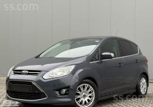 Grey Ford C-Max 2011 in Riga, with an engine capacity of 1.60 L and mileage of 177 thousand km for 5900 €, photo 7 on AUTOMOTO.COM.LV