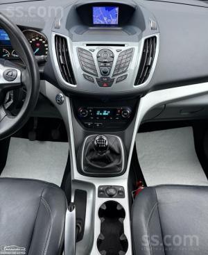 Grey Ford C-Max 2011 in Riga, with an engine capacity of 1.60 L and mileage of 177 thousand km for 5900 €, photo 16 on AUTOMOTO.COM.LV
