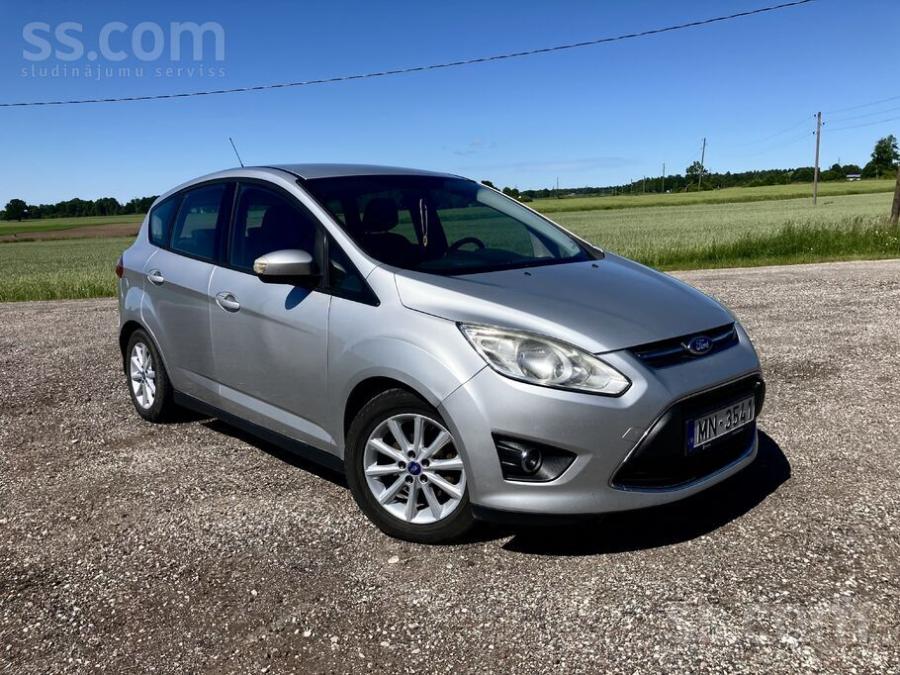 Grey Ford C-Max 2011 in Talsi, with an engine capacity of 1.60 L and mileage of 314 thousand km for 1750 €, photo 1 on AUTOMOTO.COM.LV