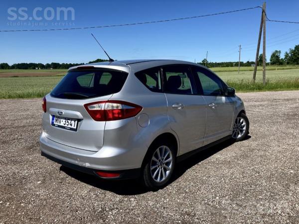 Grey Ford C-Max 2011 in Talsi, with an engine capacity of 1.60 L and mileage of 314 thousand km for 1750 €, photo 2 on AUTOMOTO.COM.LV