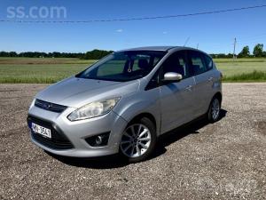 Grey Ford C-Max 2011 in Talsi, with an engine capacity of 1.60 L and mileage of 314 thousand km for 1750 €, photo 5 on AUTOMOTO.COM.LV