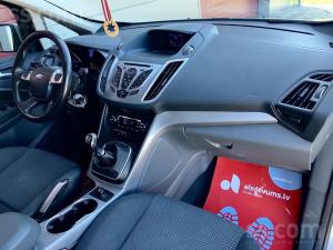 Grey Ford C-Max 2011 in Talsi, with an engine capacity of 1.60 L and mileage of 314 thousand km for 1750 €, photo 12 on AUTOMOTO.COM.LV
