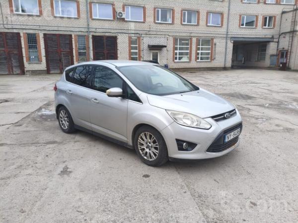 Pelēks Ford C-Max 2011 Ogre, ar dzinēja tilpumu 1.60 L un nobraukumu 260 tūkst. km par 3050 €, foto 1 vietnē AUTOMOTO.COM.LV