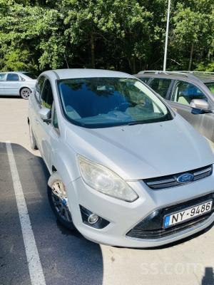 Grey Ford C-Max 2011 in Ogre, with an engine capacity of 1.60 L and mileage of 261 thousand km for 1900 €, photo  on AUTOMOTO.COM.LV