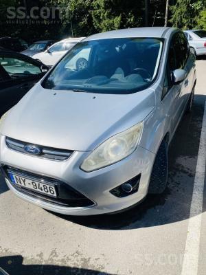 Grey Ford C-Max 2011 in Ogre, with an engine capacity of 1.60 L and mileage of 261 thousand km for 1900 €, photo 3 on AUTOMOTO.COM.LV