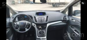 Grey Ford C-Max 2011 in Ogre, with an engine capacity of 1.60 L and mileage of 261 thousand km for 1900 €, photo 6 on AUTOMOTO.COM.LV