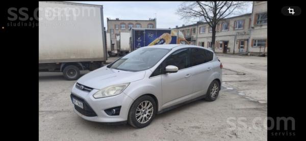 Pelēks Ford C-Max 2011 Ogre, ar dzinēja tilpumu 1.60 L un nobraukumu 261 tūkst. km par 1900 €, foto 6 vietnē AUTOMOTO.COM.LV